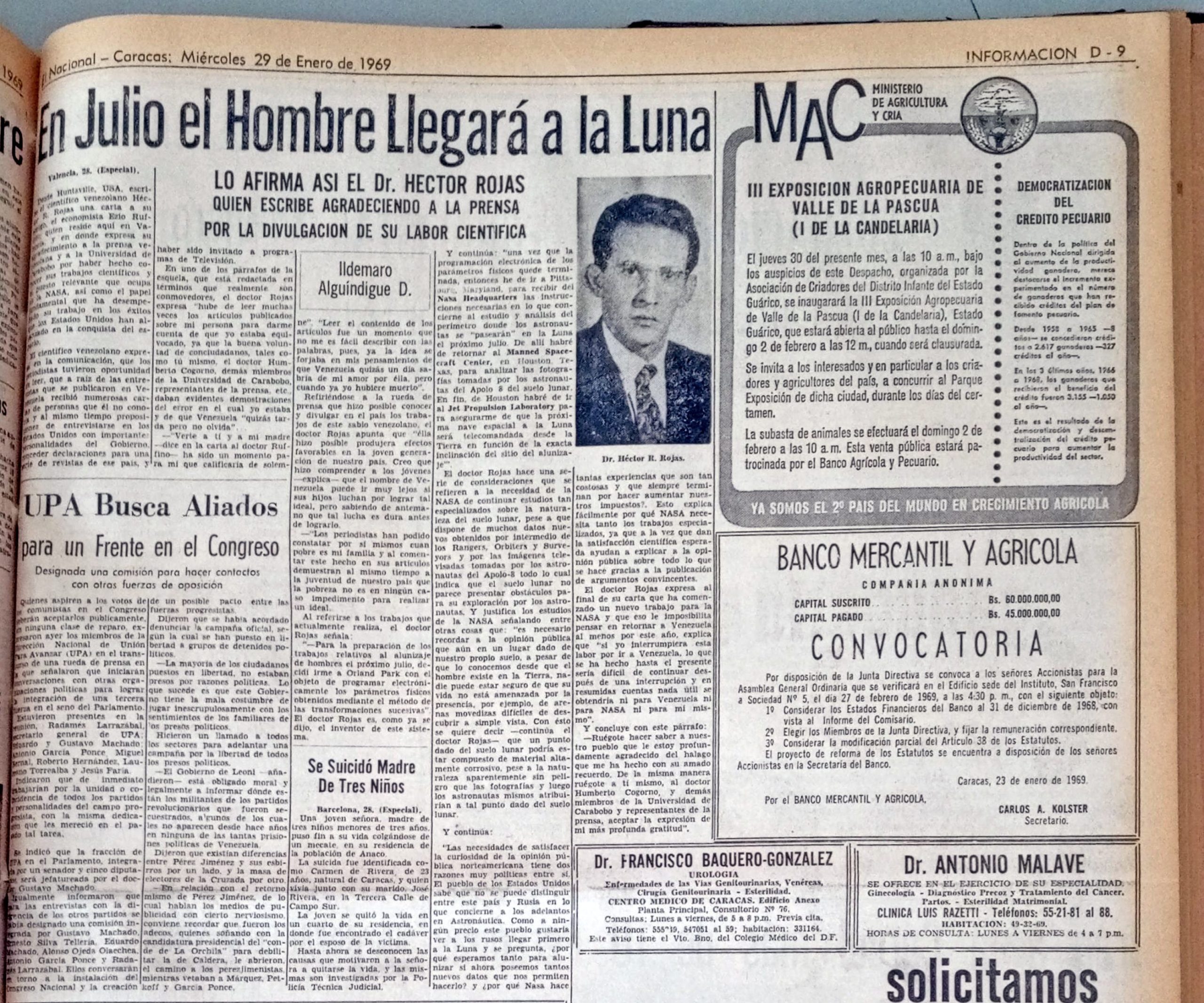 Luis Alberto Perozo Padua: Héctor Rojas, la huella secreta de Venezuela ...